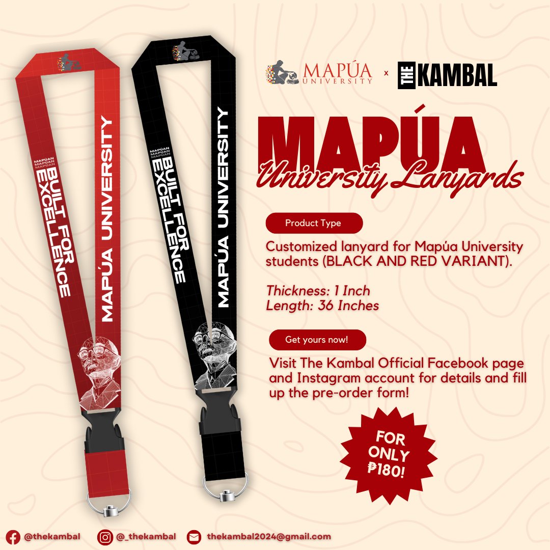 The Kambal | Mapua University Lanyards
